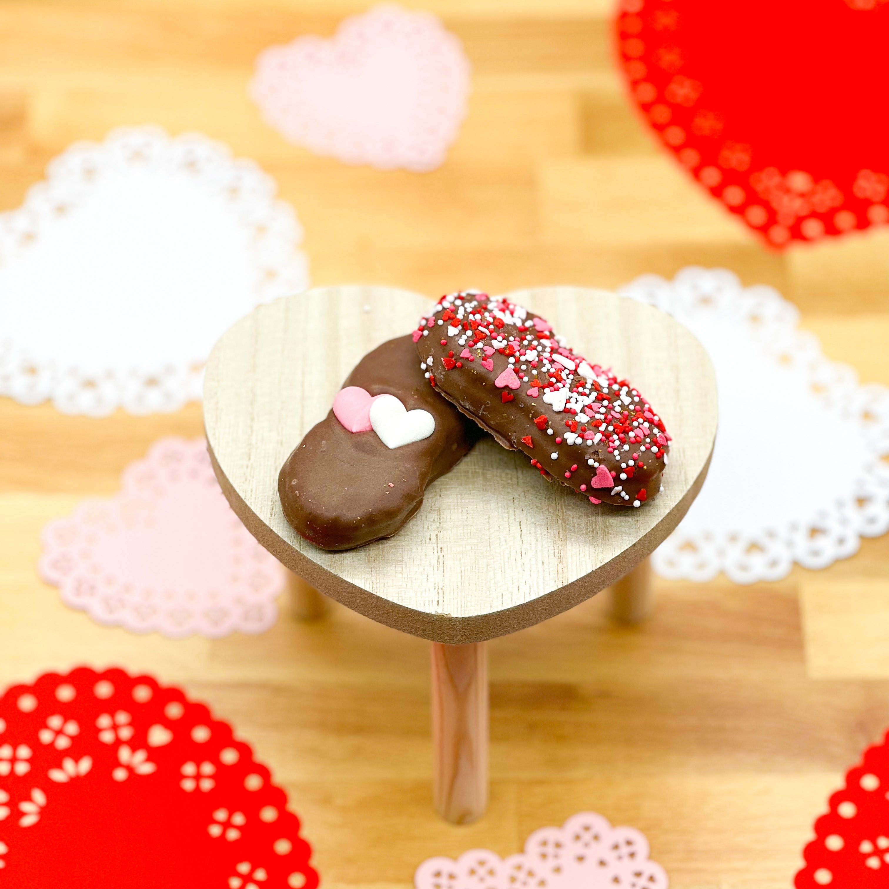Valentine Chocolate Covered Nutter Butters – Mister Ed's Elephant ...