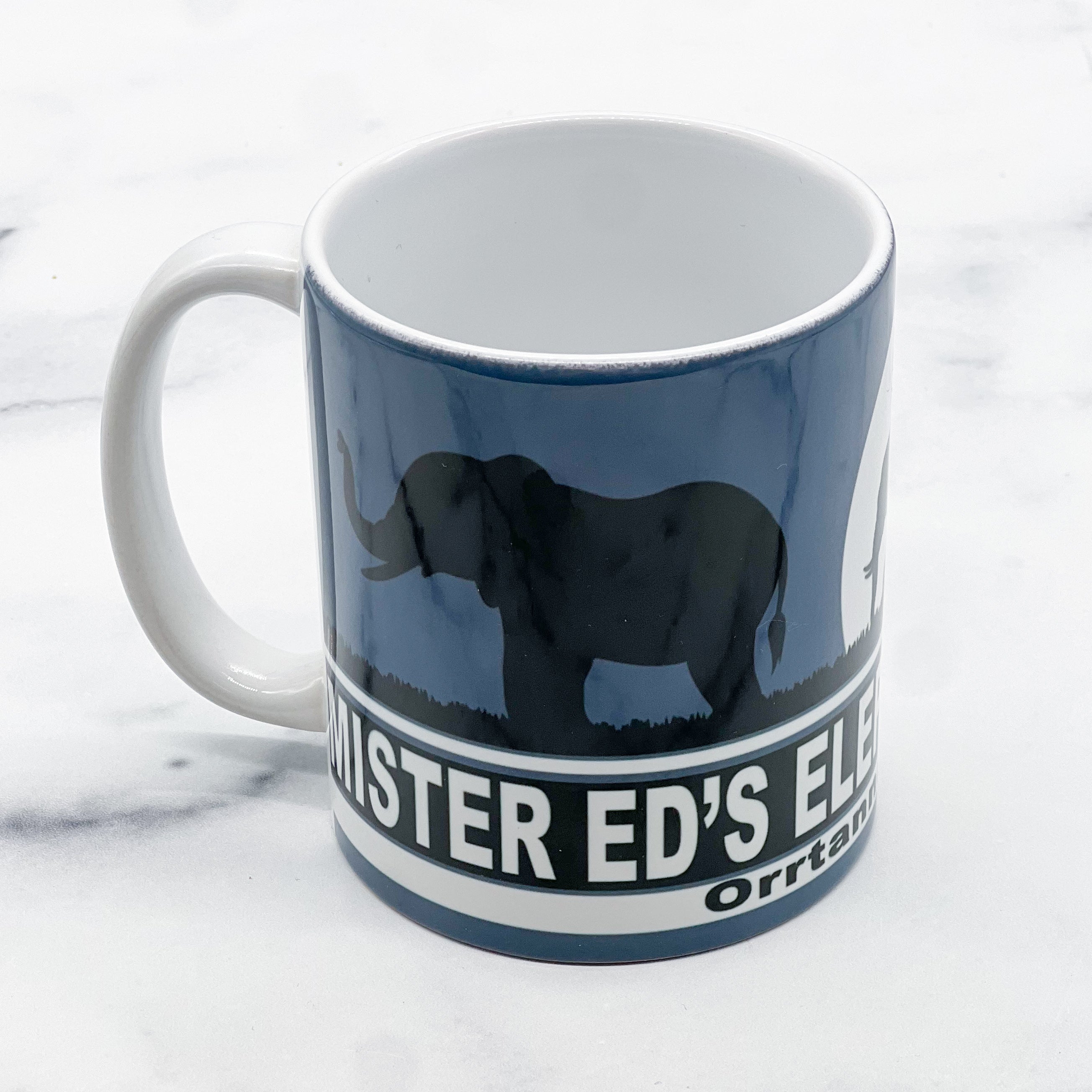 Mister Eds Silhouette Mug – Mister Ed's Elephant Museum & Candy Emporium