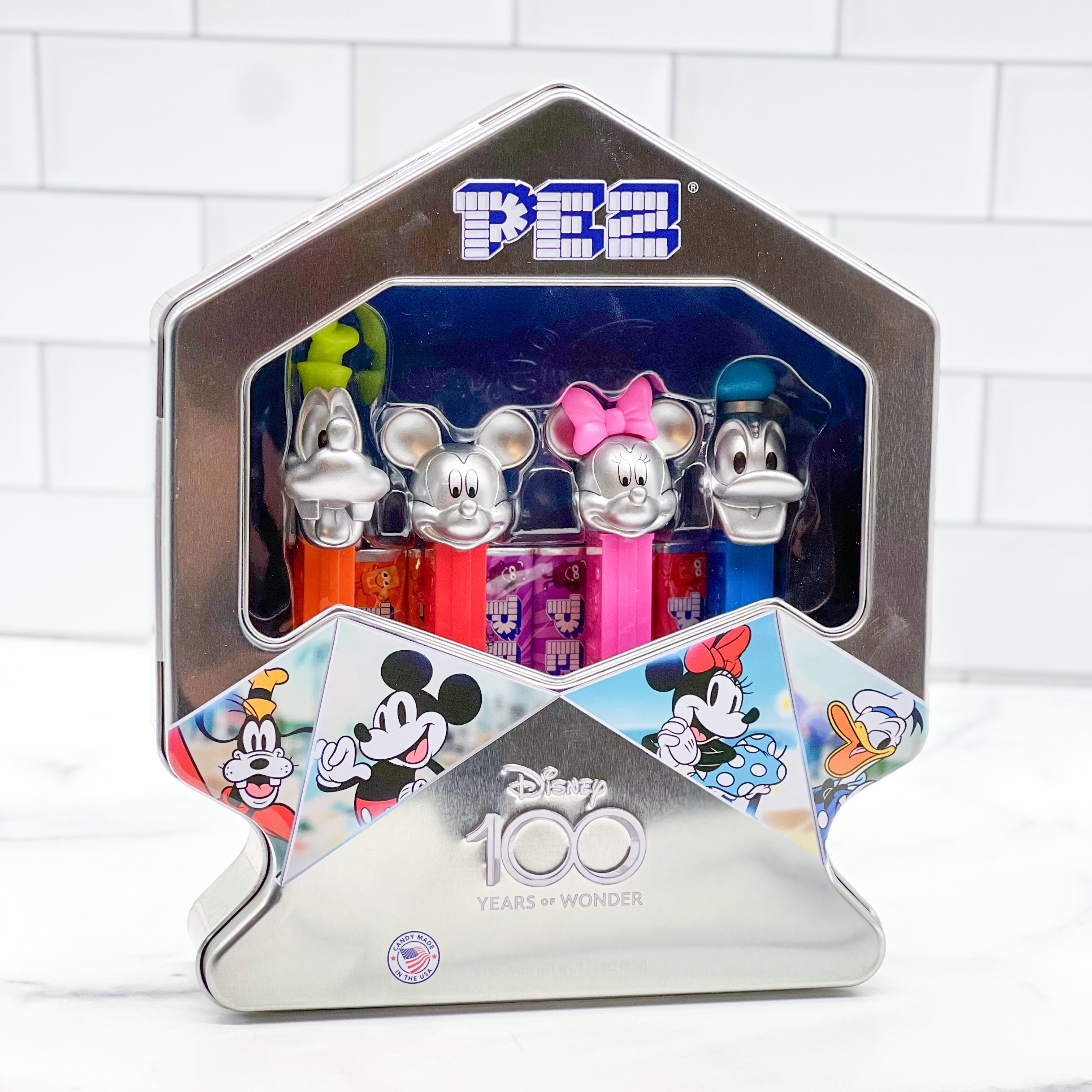 PEZ - Disney 100 Gift Tin – Mister Ed's Elephant Museum & Candy Emporium