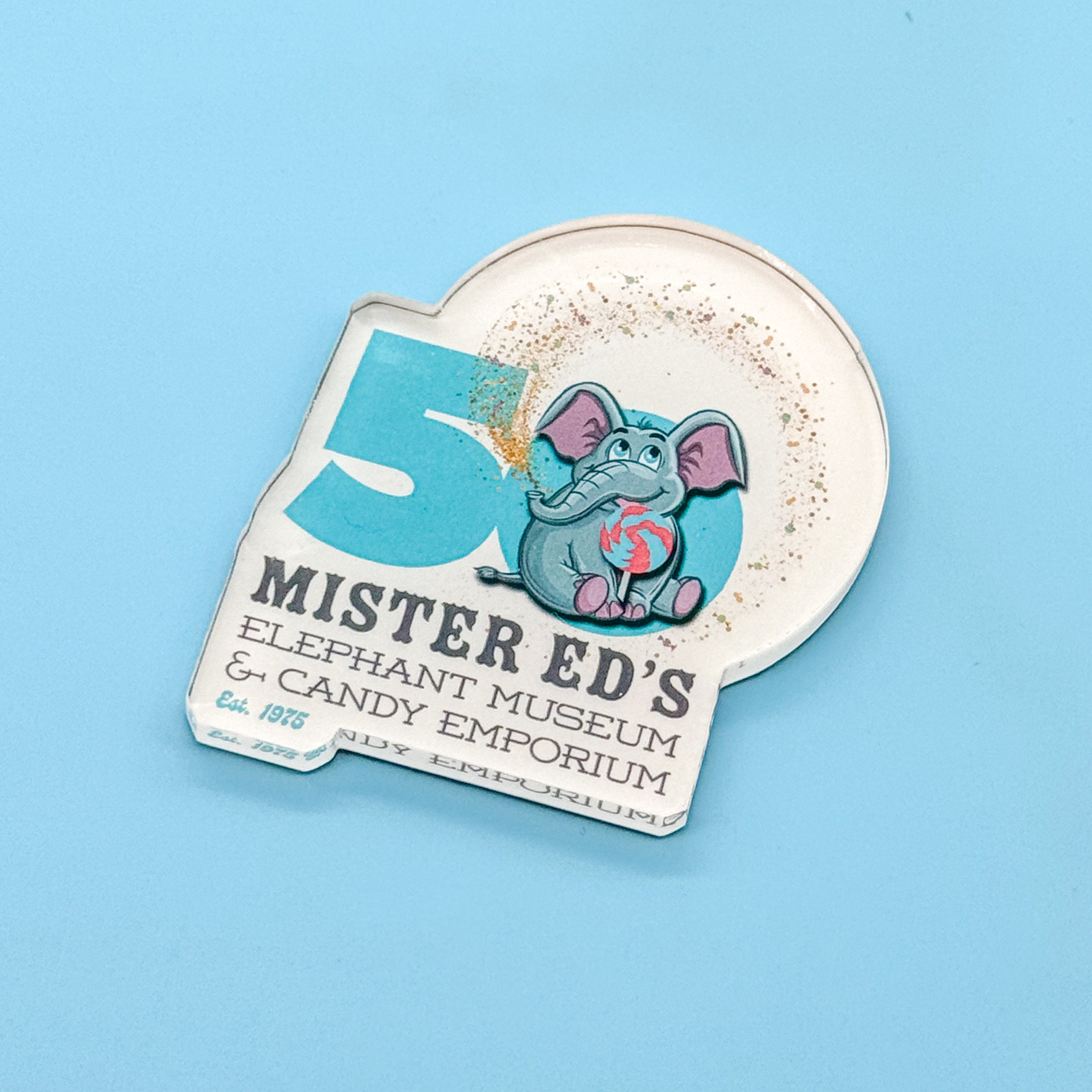 Magnet - 50th Anniversary – Mister Ed's Elephant Museum & Candy Emporium