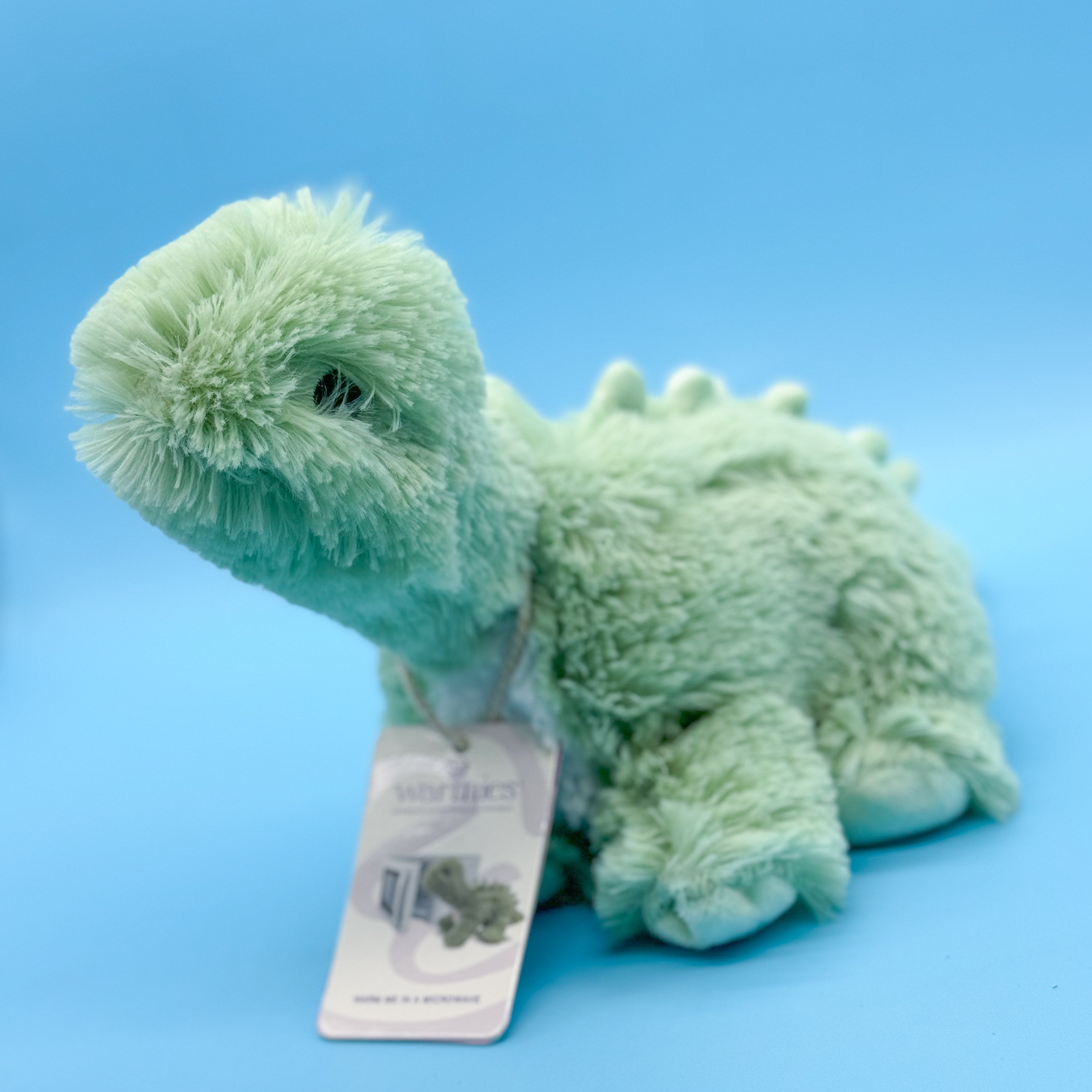 Warmies - Green Long Neck Dinosaur – Mister Ed's Elephant Museum ...