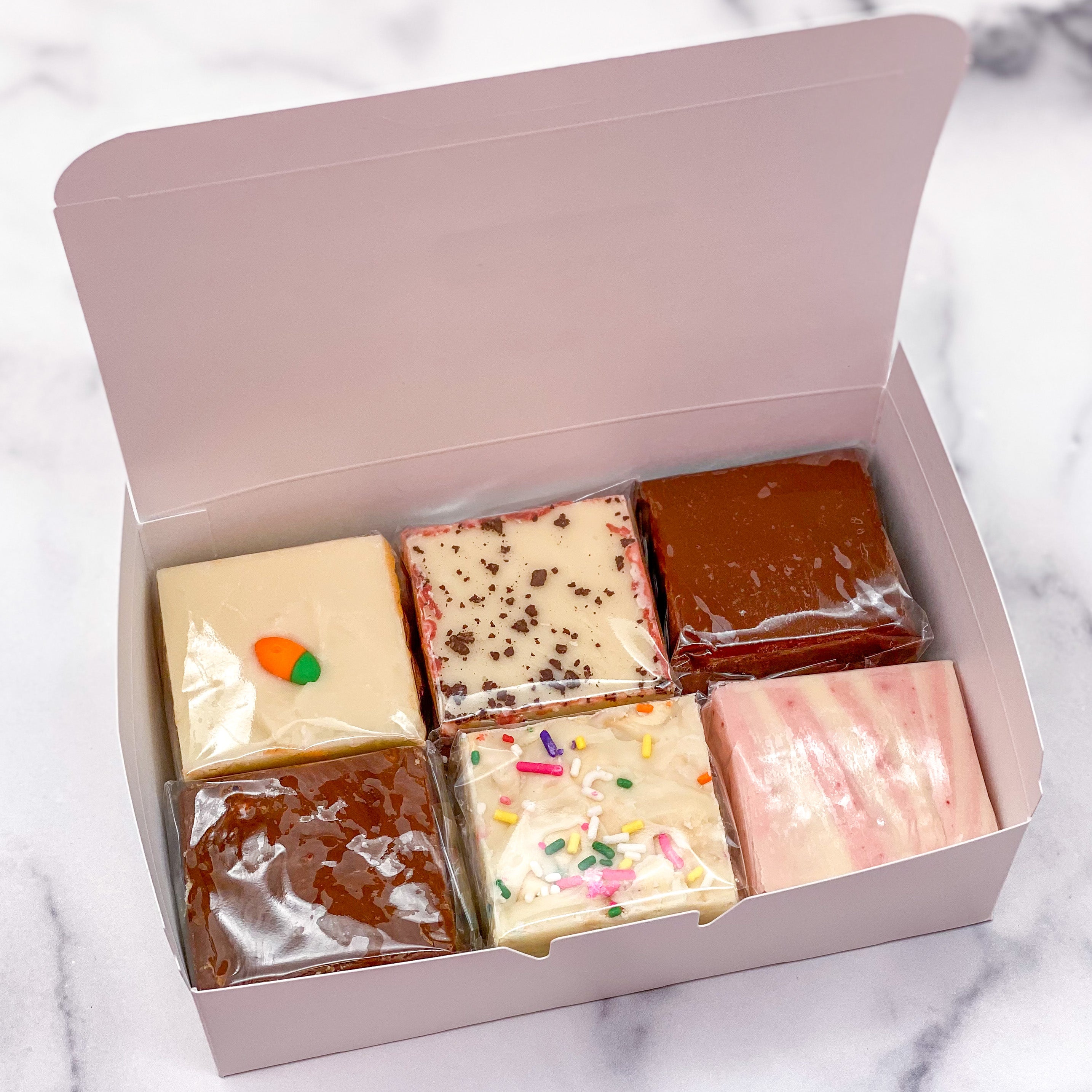 The Dessert For Dinner Fudge Sampler Box – Mister Ed's Elephant Museum ...